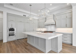 Cabinets: Repose Gray on Maple. Flush Inset using Greensboro Door ...