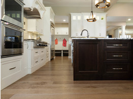 Cabinets: Polar with Slate Highlight on Maple. Beaded Inset using ...